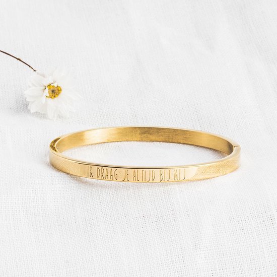 Lief Leven • Armband • Ik draag je altijd bij mij. • Rouw • Liefde | bol