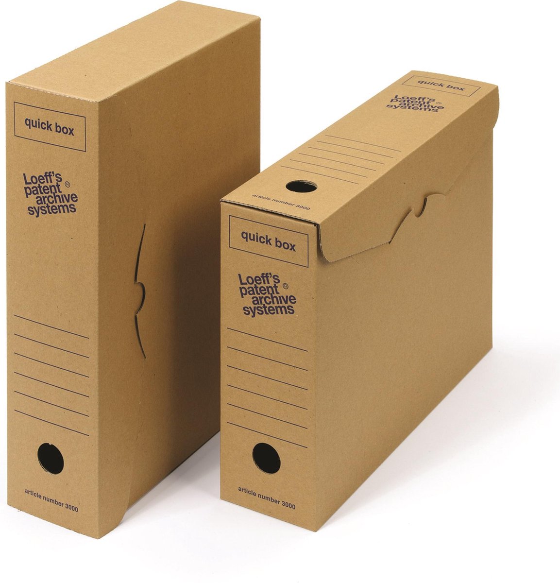 Loeff's Archiefdozen Quick Box A4 33,5 x 24 x 8 cm 50 stuks FSC | bol.com