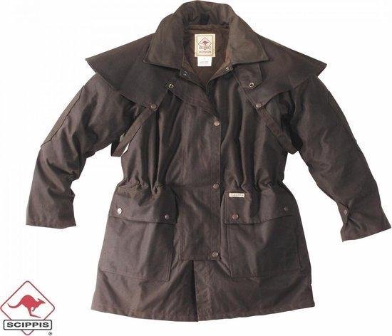 Scippis Dri-tec Heavy Drover Jacket Brown M | bol