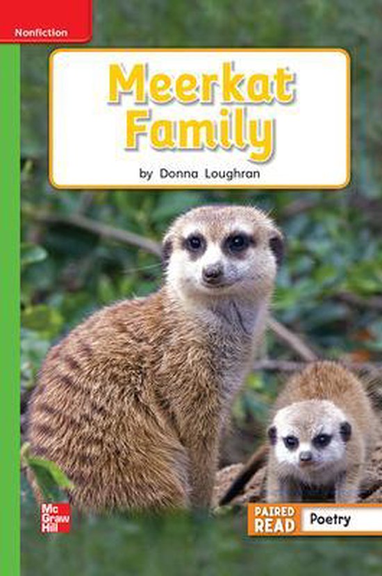 Reading Wonders Leveled Reader Meerkat Family | 9780021196265 | Donald Bear | Boeken | bol.com