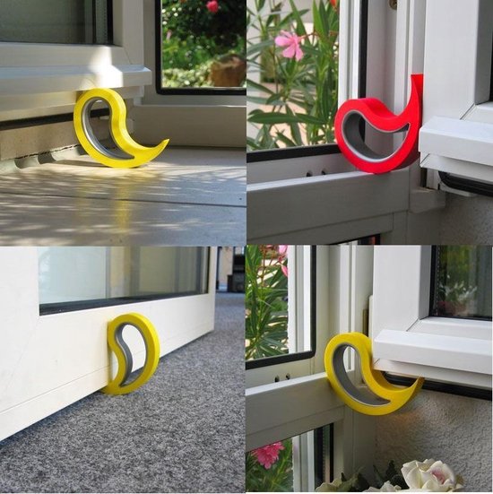 DEURSTOPPER STOPPY TRANSPARANT (PER 2 STUKS) | bol