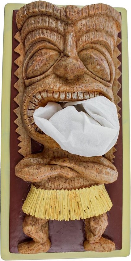 Rotary Hero Tiki - Tissue box Cover - Crème | bol.com