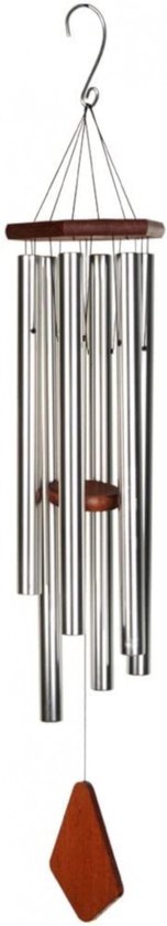 Windgong - Outdoor - Windmobiel - Windorgel - 106cm - Gestemde Klankbuizen - Aluminium... | bol
