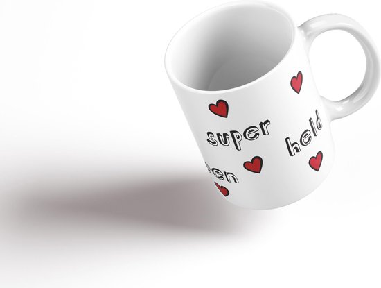 Mok: Papa is een super held - Vaderdagcadeau - Vaderdag mok | bol.com