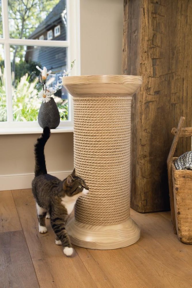 Designed by Lotte Krabklos Kratsie - Krabpaal - Hout - 35x35x74cm | bol.com
