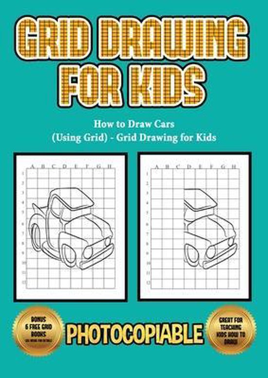 How to Draw Cars (Using Grid) - Grid Drawing for Kids, James Manning ...