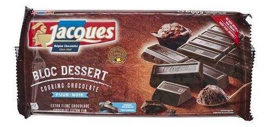 Jacques extra fijne chocolade puur - 500g | bol
