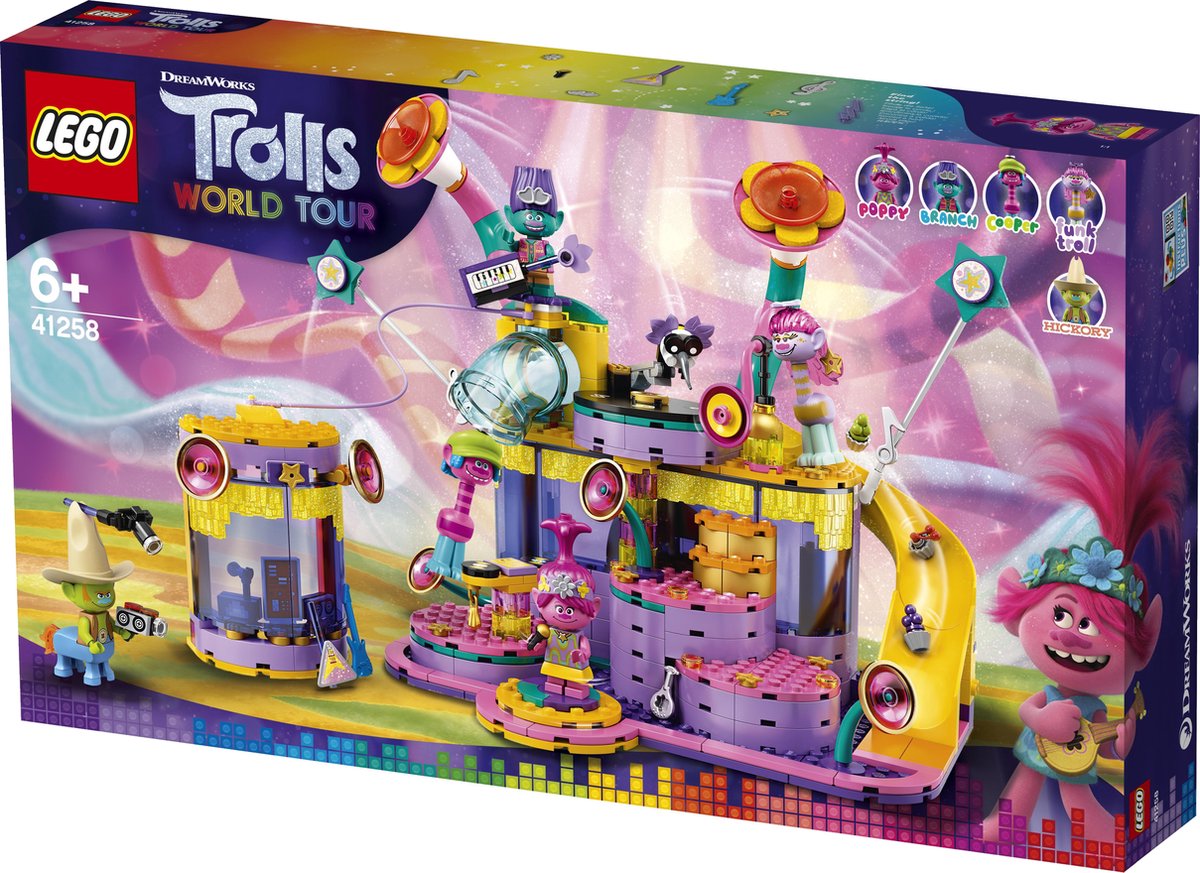 LEGO Trolls Vibe City Concert - 41258 | bol.com