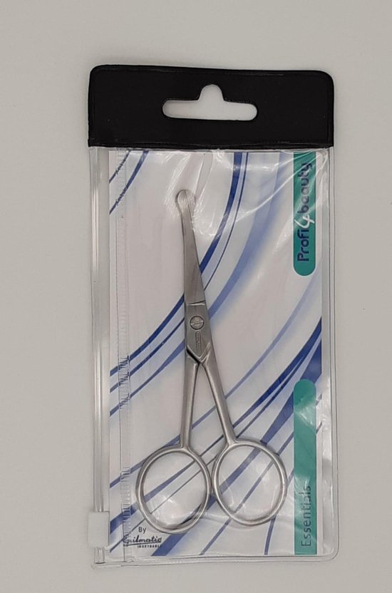 Profi4Beauty neushaarschaar en oorhaarschaar, 4", roestvast staal | bol