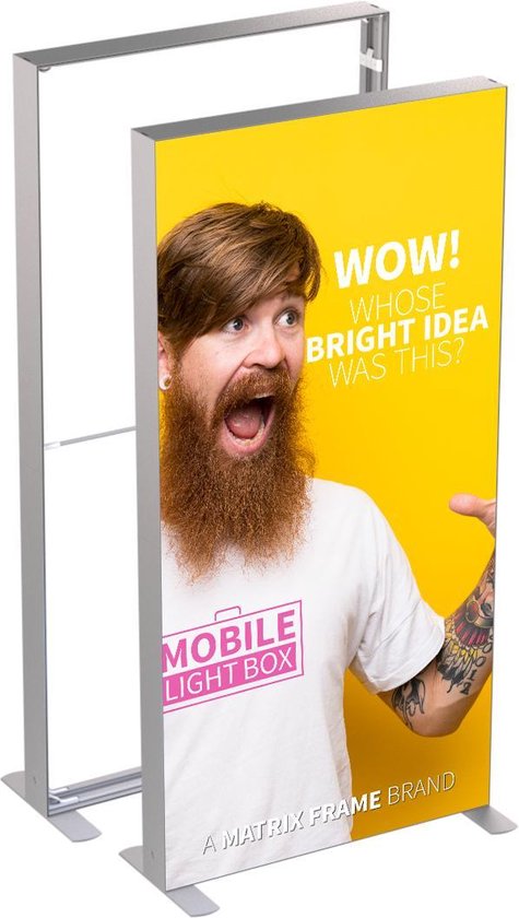 Mobile Light Box 100x250 cm | bol