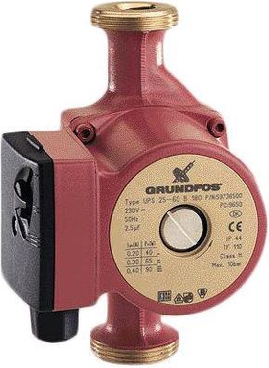 Grundfos UPS circulatiepomp - 25-60 N 180 230v | bol.com