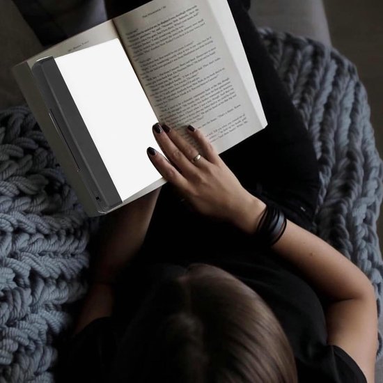 LED Leeslamp Boeken - Platte Boekenlamp Nacht - Comfortabel Lezen ...