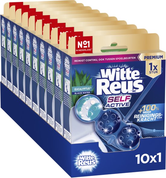 Witte Reus Self Active Eucalyptus 50g - WC blokjes - Voordeelverpakking ...