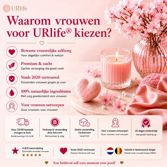URlife® Vaginale Stoombad met Handpomp – Yoni Steam Seat – Inklapbaar ...