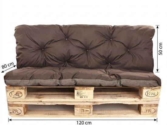 Stervia Palletkussen - Tuinstoelkussen - Extra Zacht - Inclusief ...