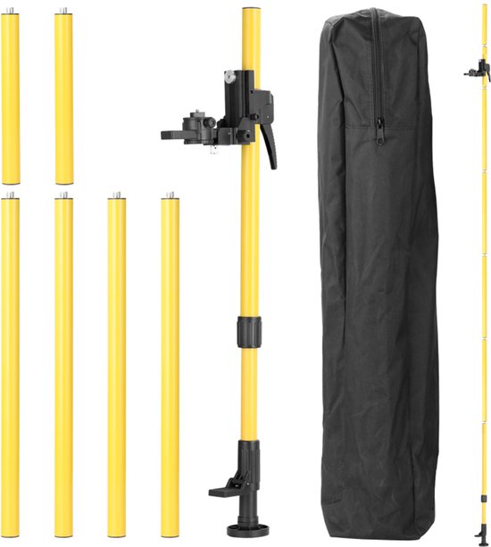 Max. 4-2 m hoogteverstelbare lijnnivelleringsstandaard Telescopische ...