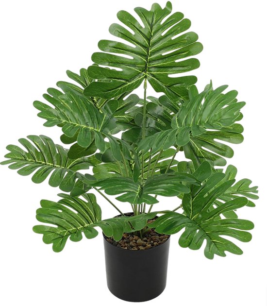 Kunstplant - Nep Plant met Grote Bladeren - Decoratie voor Woonkamer ...