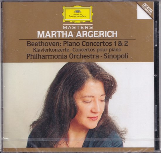 Klavierkonzerte, Piano concertos 1 & 2 - Ludwig van Beethoven - Martha Argerich... | bol