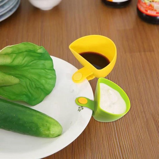 Set de bols à trempette - 4 bols à trempette à clipser pour collations ...