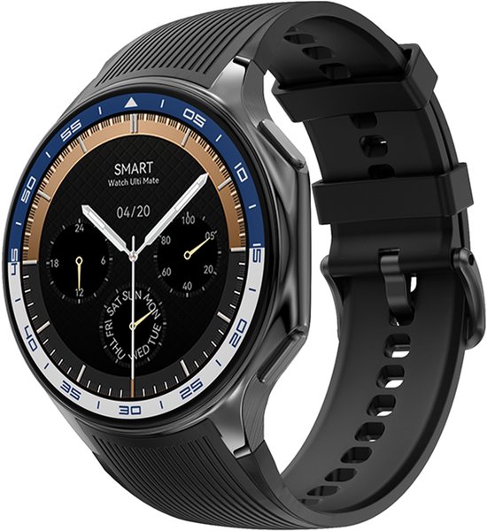 WizBay Premium Select® 1.43inch GPS AMOLED HD Smartwatch - 3D Surround ...