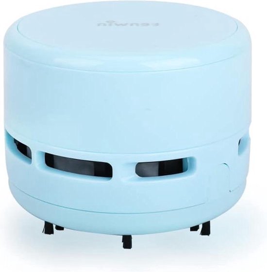 Mini Stofzuiger Draadloze Tafelstofzuiger Blauw - Desktop Sweeper ...
