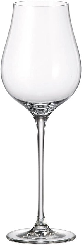 Elegante kleine witte wijnglazen LIMOSA - Bohemia Crystal - ook voor sherry en... | bol