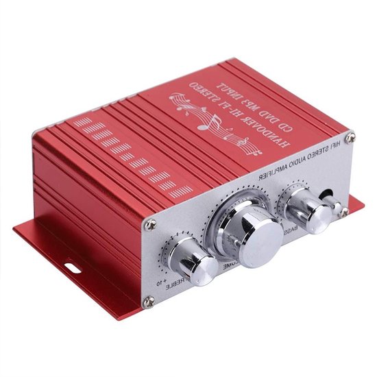 Auto Versterker DC 12V 2A Aluminiumlegering High Power Hifi Audio ...