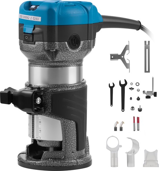 Gereedschapsset voor Bovenfrezen Hout, 710 W, Elektrische Handfrees, 30 ...