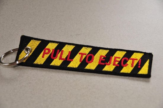 PULL TO EJECT baggage tag & sleutelhanger koffer/tas tag | bol