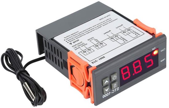 Digitale Temperatuurregelaar STC-1000 110-220V met Temp Sensor en ...