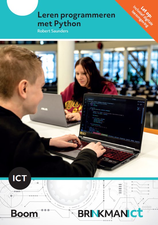 Brinkman ICT - Leren programmeren met Python combipakket | 9789037267464 | Boeken | bol