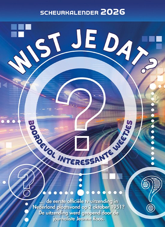 Scheurkalender - 2026 - Wist je dat? | bol