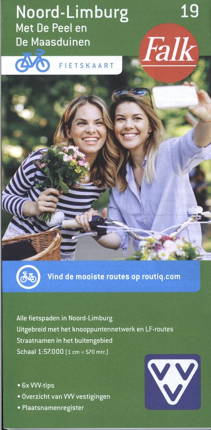 Fietskaart- Limburg Noord | 9789028705050 | Boeken | bol
