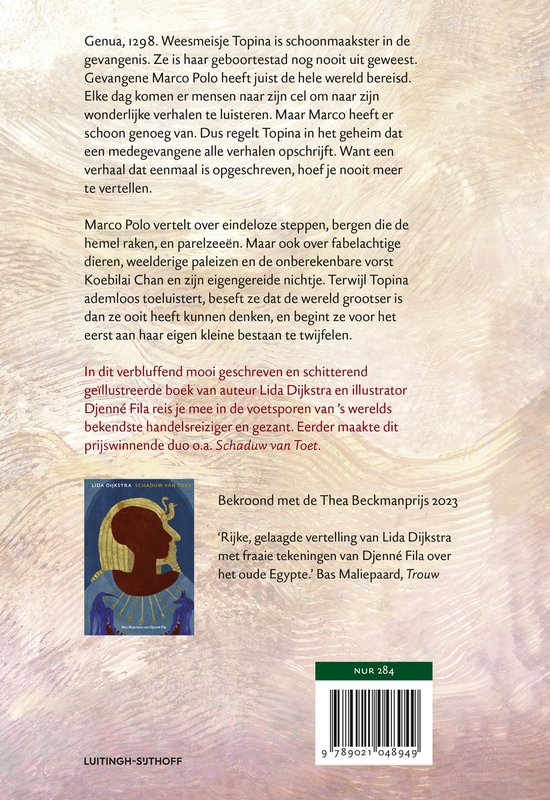 De wonderverteller - Gouden Griffel 2025 - Lida Dijkstra over Marco ...