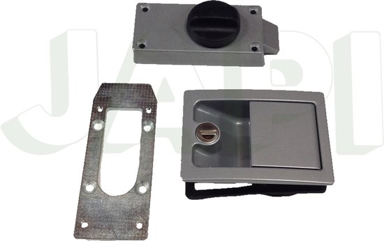 Deurslot 3-delig type 2 met draaiknop | bol