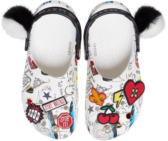 Crocs Classic SPECIALS Cruella Clog Wit Unisex Maat 42-43 M9-W11 | bol