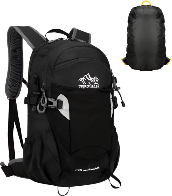 CarryQuest® - Outdoor Hiking Rugzak - Lichtgewicht + Wateropslag ...
