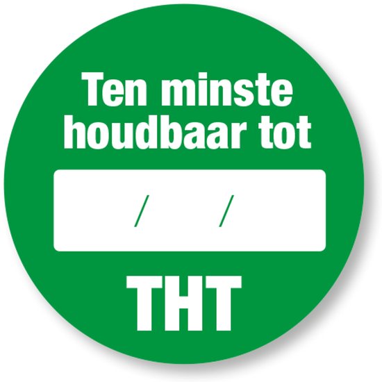 Houdbaarheidsetiket - THT - Ten minste houdbaar tot (500 stuks ...
