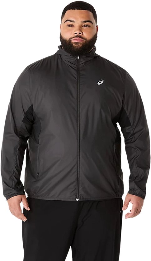 Asics core jacket in de kleur zwart. | bol
