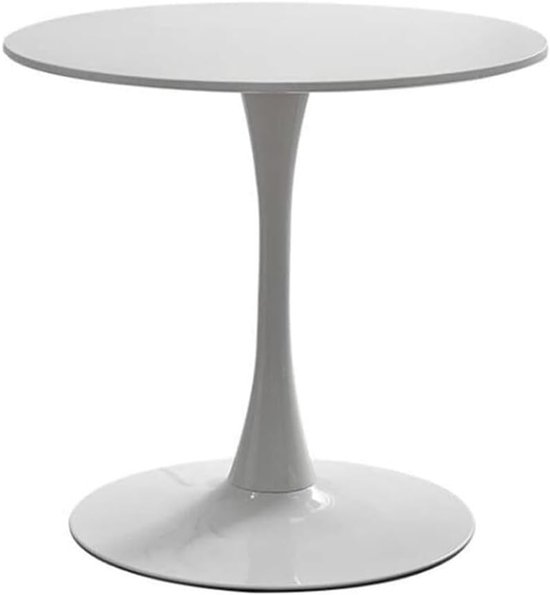 Moderne Ronde Witte Eettafel voor Stijlvol Interieur | bol
