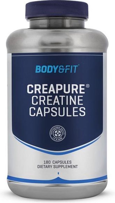 Body & Fit Creatine - CreaPure® capsules - 180 capsules | bol.com