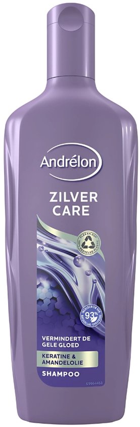Andrélon - Zilver Care - Shampoo - Neutraliseert Gele Tinten - 300 ml ...