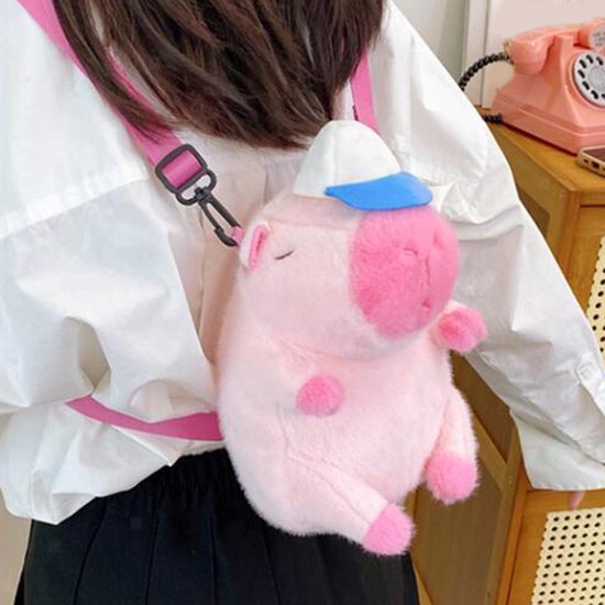 Klikkopers® - Capybara Rugzak - Capybara Knuffel - Capybara Handtas ...