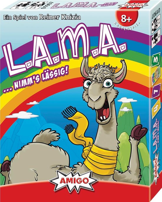 Spel en vrije tijd speelkaarten - LAMA kaartspel | Games | bol