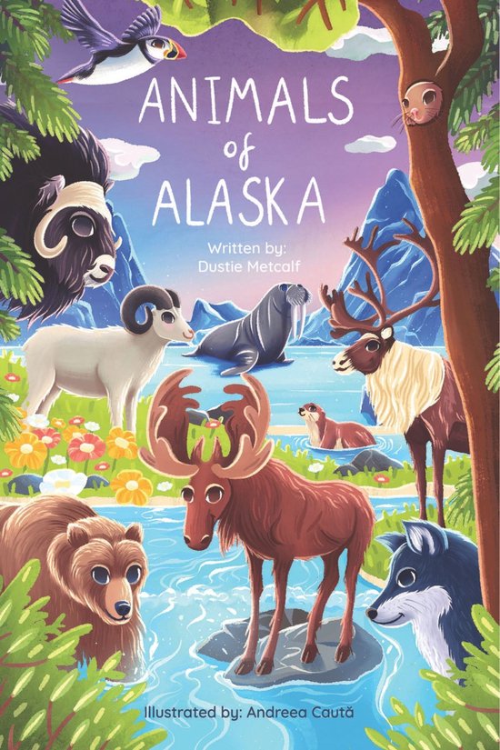 Animals of Alaska (ebook), Dustie Metcalf | 9798889256137 | Boeken | bol
