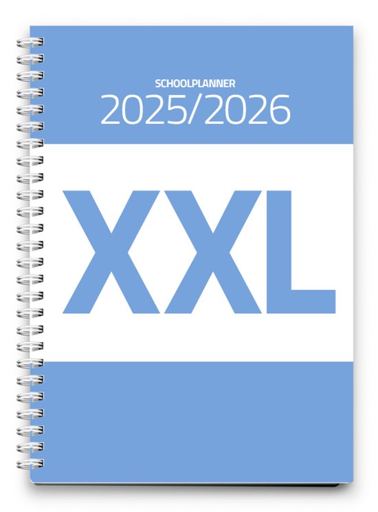 Schoolplanner XXL 2025-2026 - Agenda, planner - A4 formaat, met ...