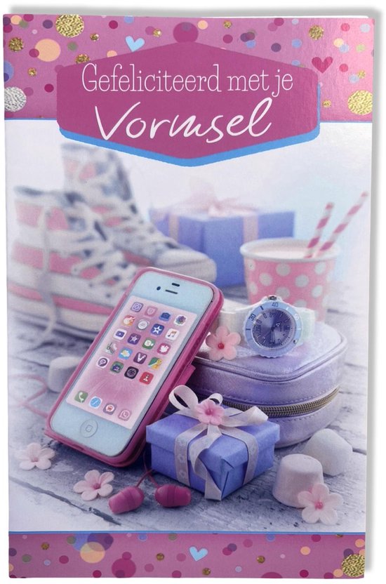 Vormsel Wenskaart - 12x17cm - Gevouwen kaart inclusief envelop - Heilig ...