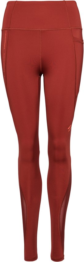 Superdry - Lange strakke Active Mesh-legging - Dames - Broeken | bol