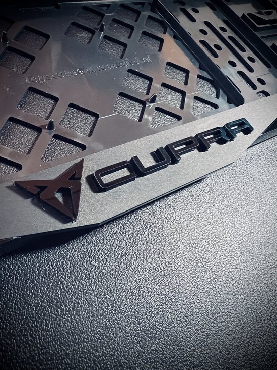 Cupra - Custom Made Kentekenplaat Houder - Lasersnijtechnologie - 1 ...