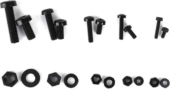 Kunststof Nylon Schroeven Moeren Sluitringen Assortiment Kit - 270 ...